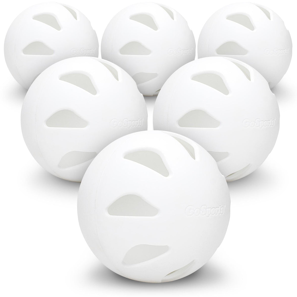 GoSports LotBall AIR Plastic Baseballs - 6 Pack – PlayGoSports.com
