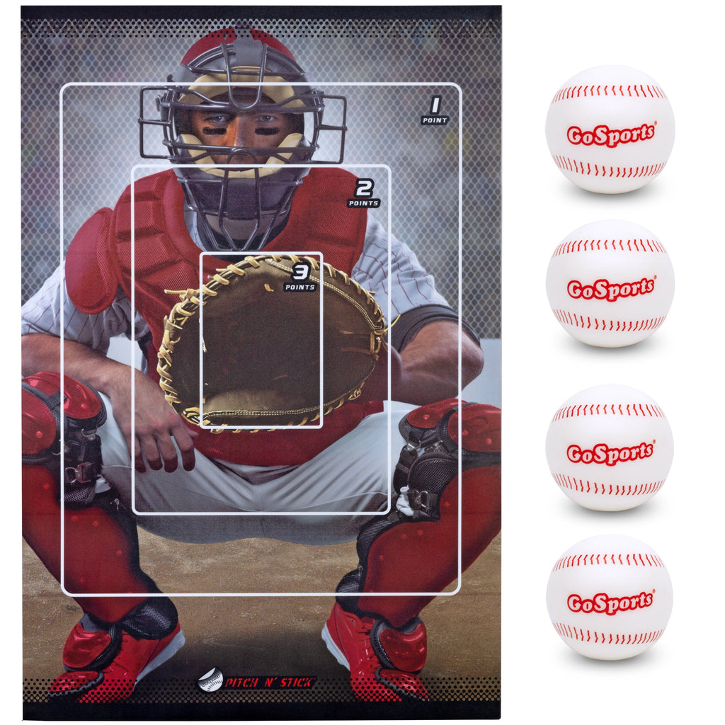 GoSports Pitch N Stick Kids Baseball Pitching Game – PlayGoSports.com