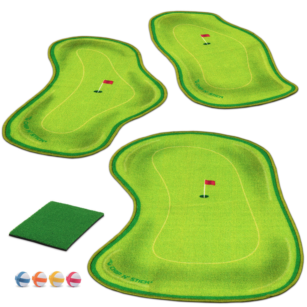 GoSports Chip N' Stick Links - Indoor & Outdoor Golf Game with Sticky ...