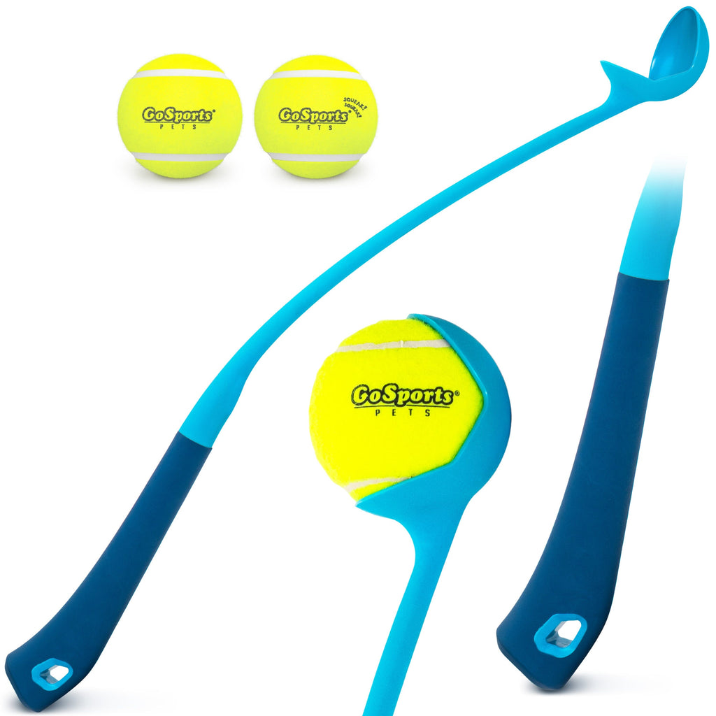 GoSports Pets Dog Ball Launcher - Ergonomic Tennis Ball Thrower for ...