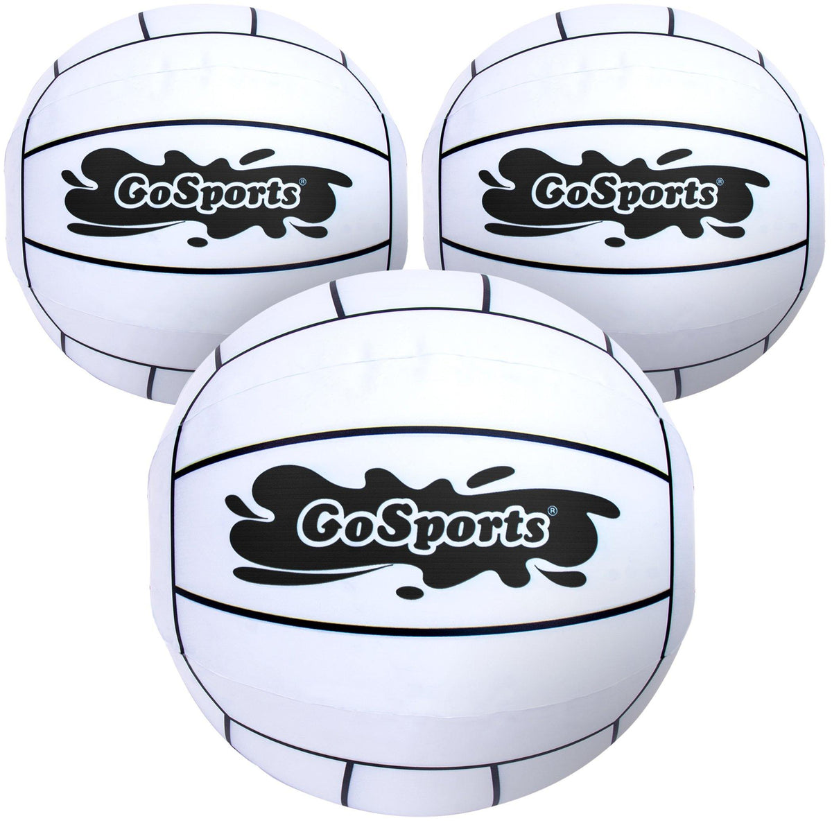 GoSports 12" XL Inflatable Volleyball 3-Pack – PlayGoSports.com