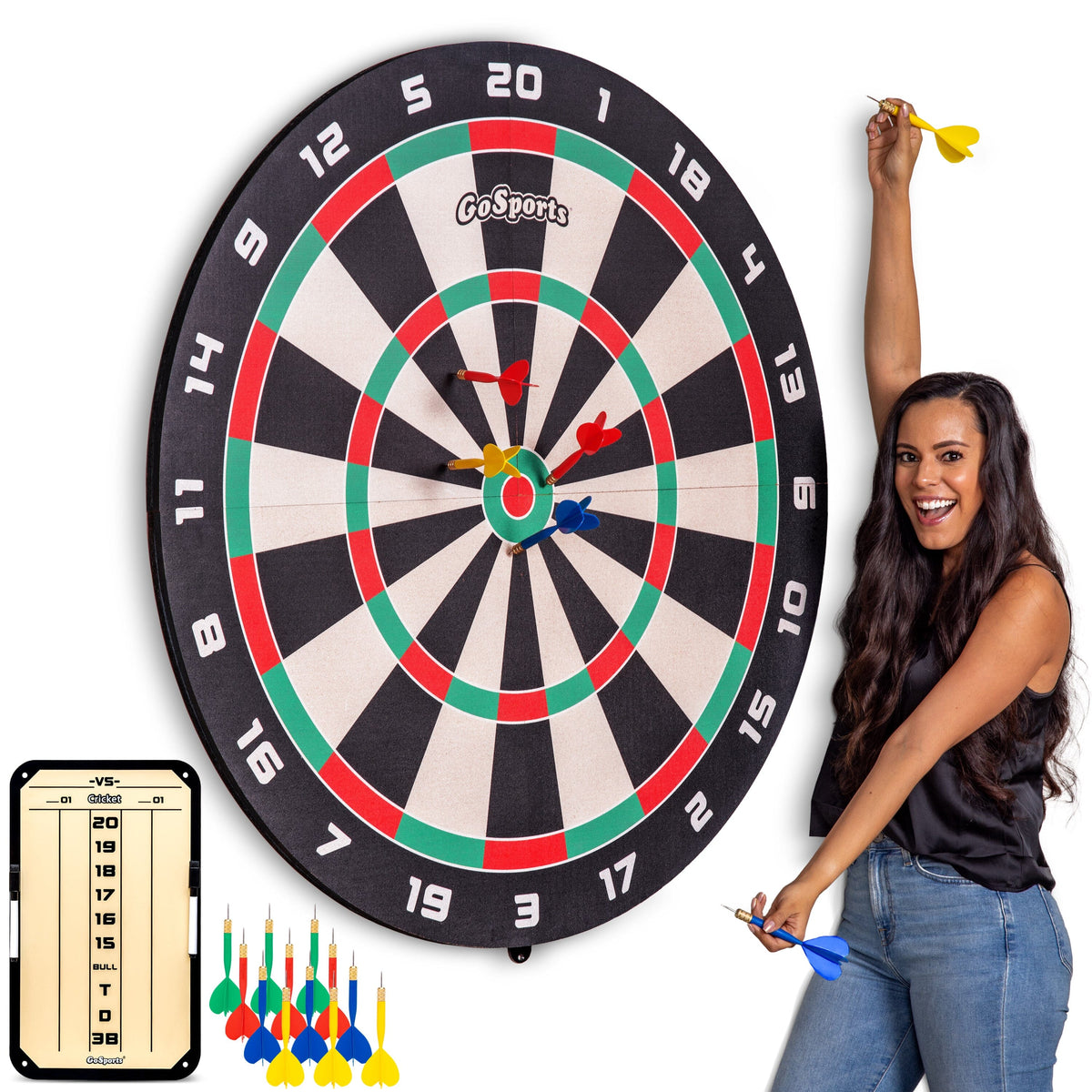 GoSports 4 ft Giant Dartboard – PlayGoSports.com