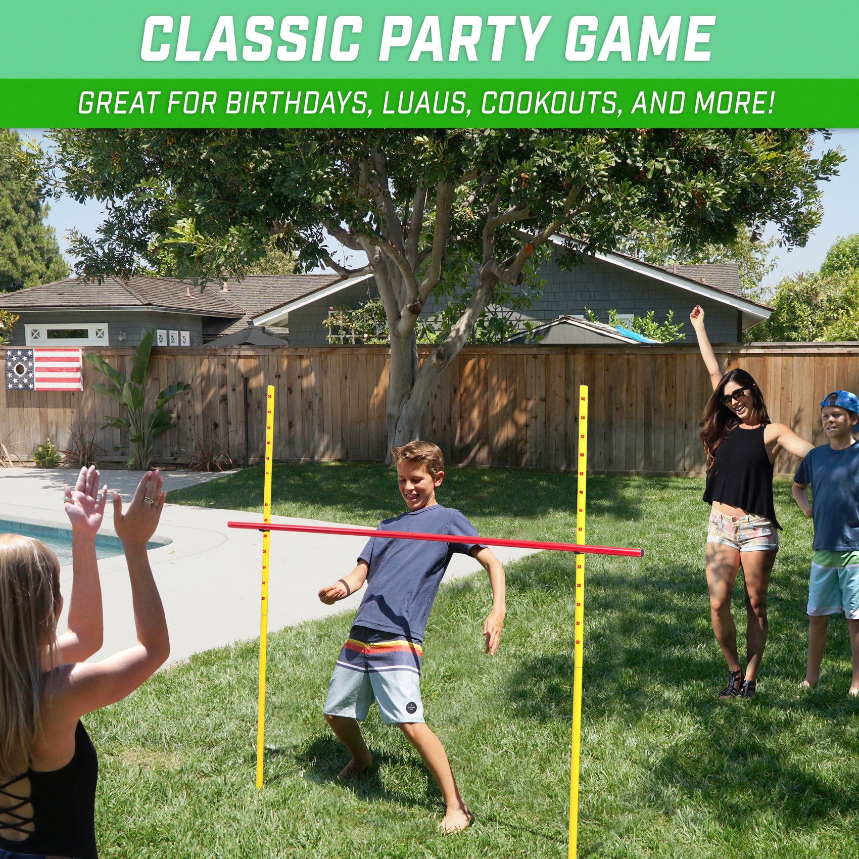 GoSports Lawn Limbo Game for Kids and Adults – PlayGoSports.com