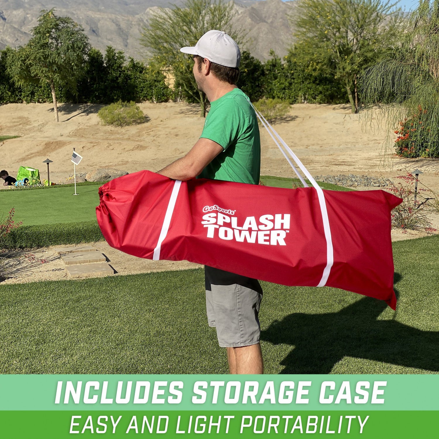 GoSports Splash Tower Dunk Tank Game