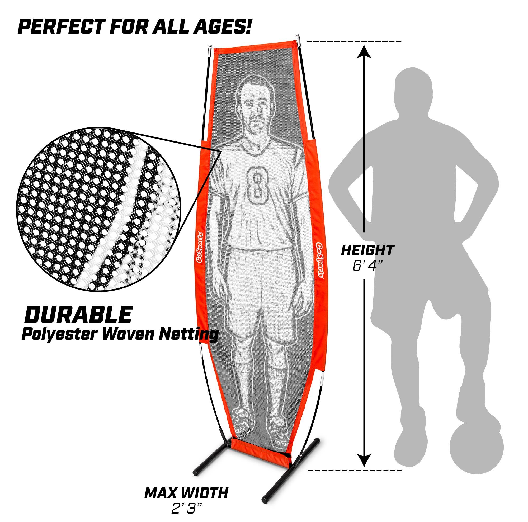 GoSports XTRAMAN Soccer Defender Training Dummy – PlayGoSports.com