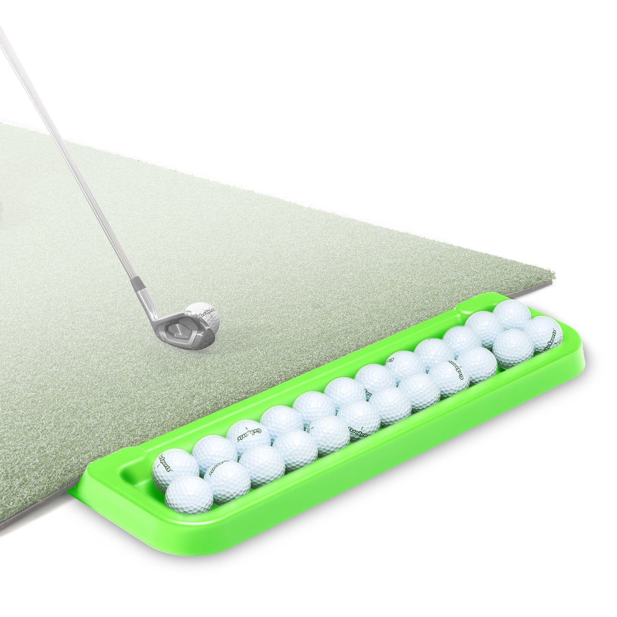 GoSports All-Weather Golf Ball Tray - 24 Ball Capacity - Green ...